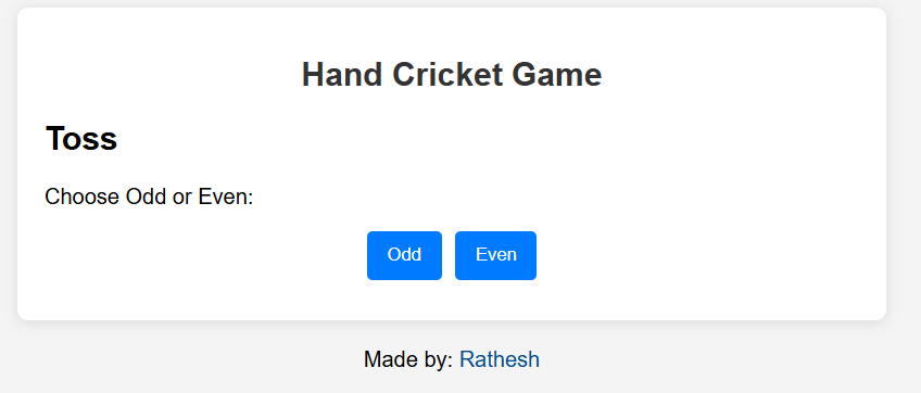 Rathesh Kumar | Portfolio